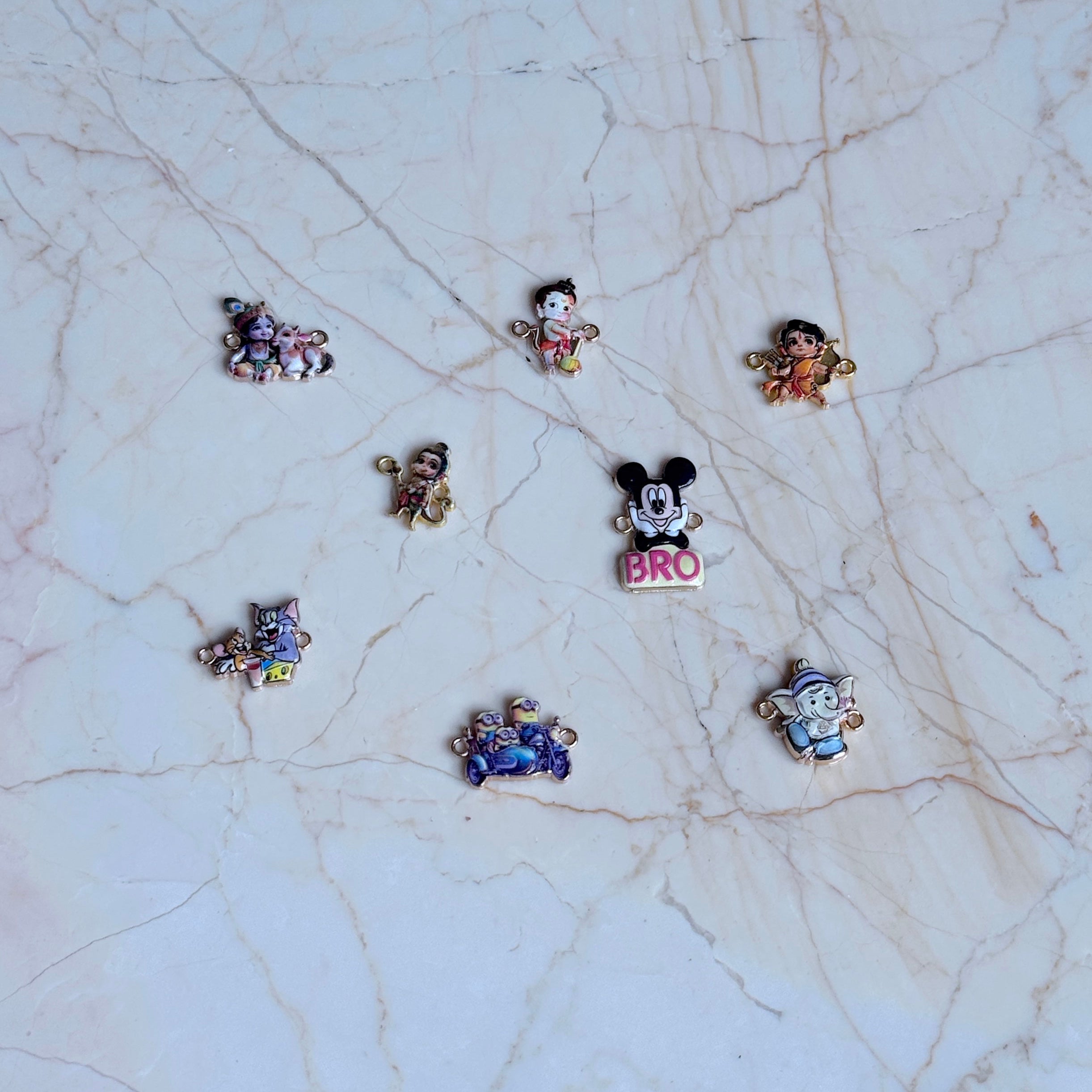 3D Rakhi Animated Charms