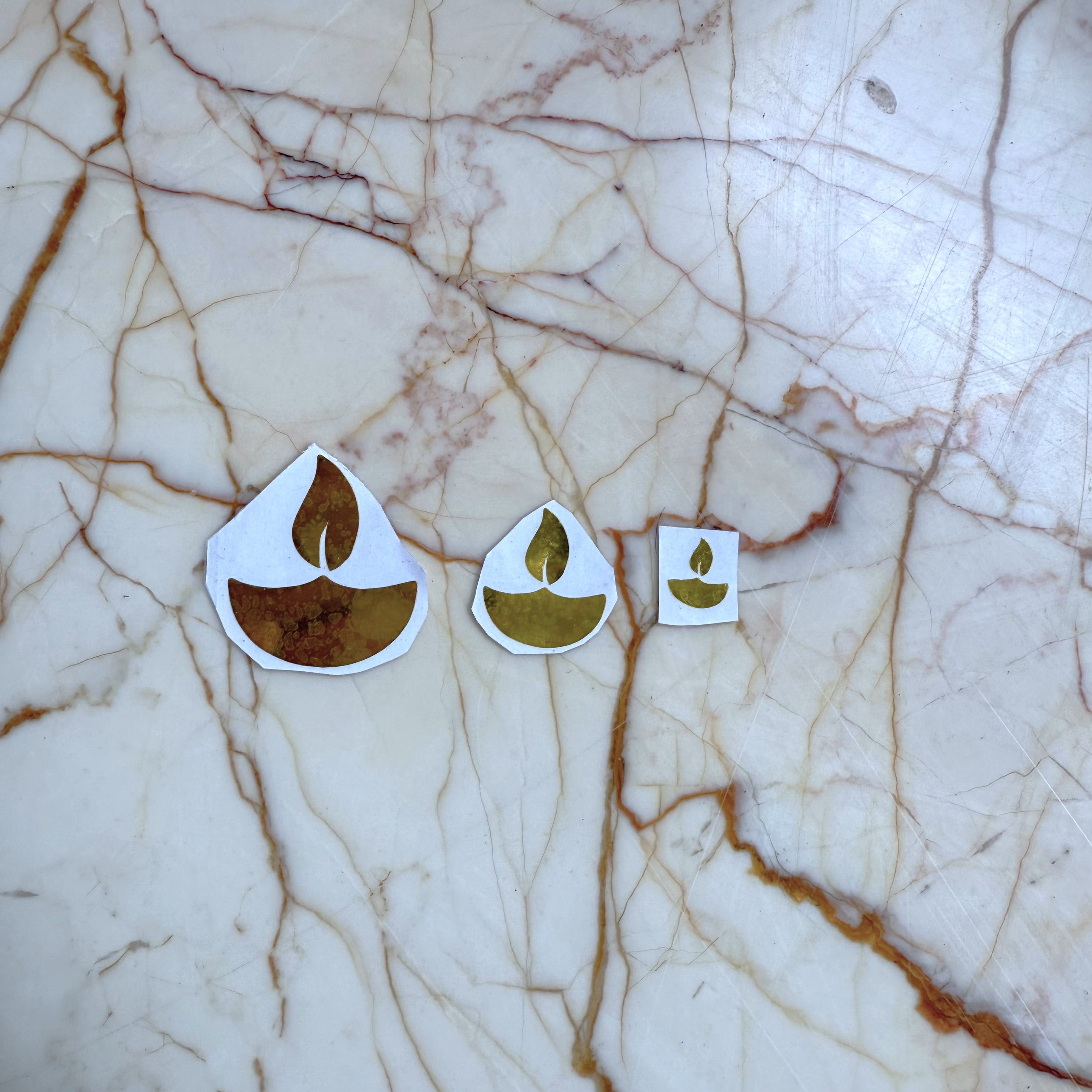Diya Vinyl Sticker