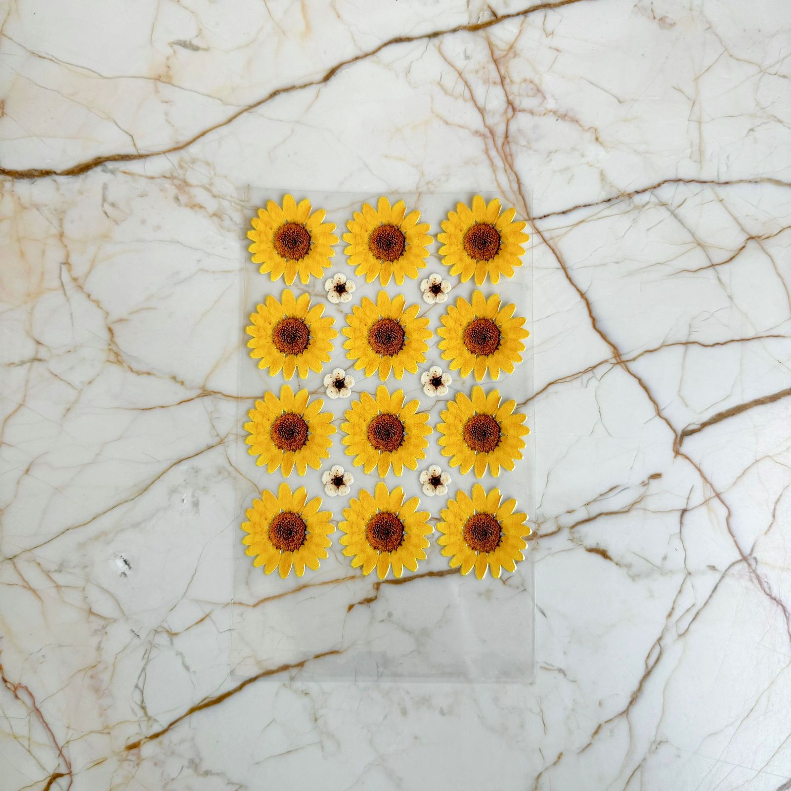 UV DTF Self Adhesive Sticker - Yellow Daisy