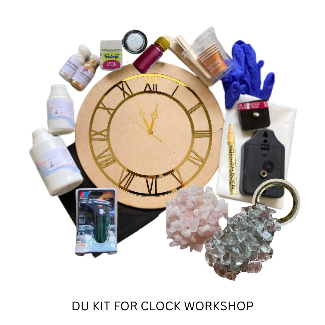 Clock Making Workshop - DU KIT ( NO weight machine)