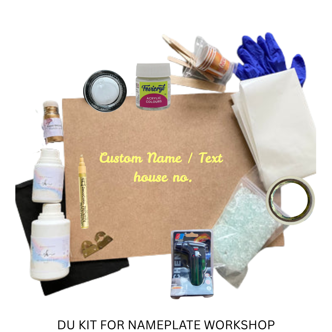 Name Plate Making Workshop - DU KIT (without weight machine)