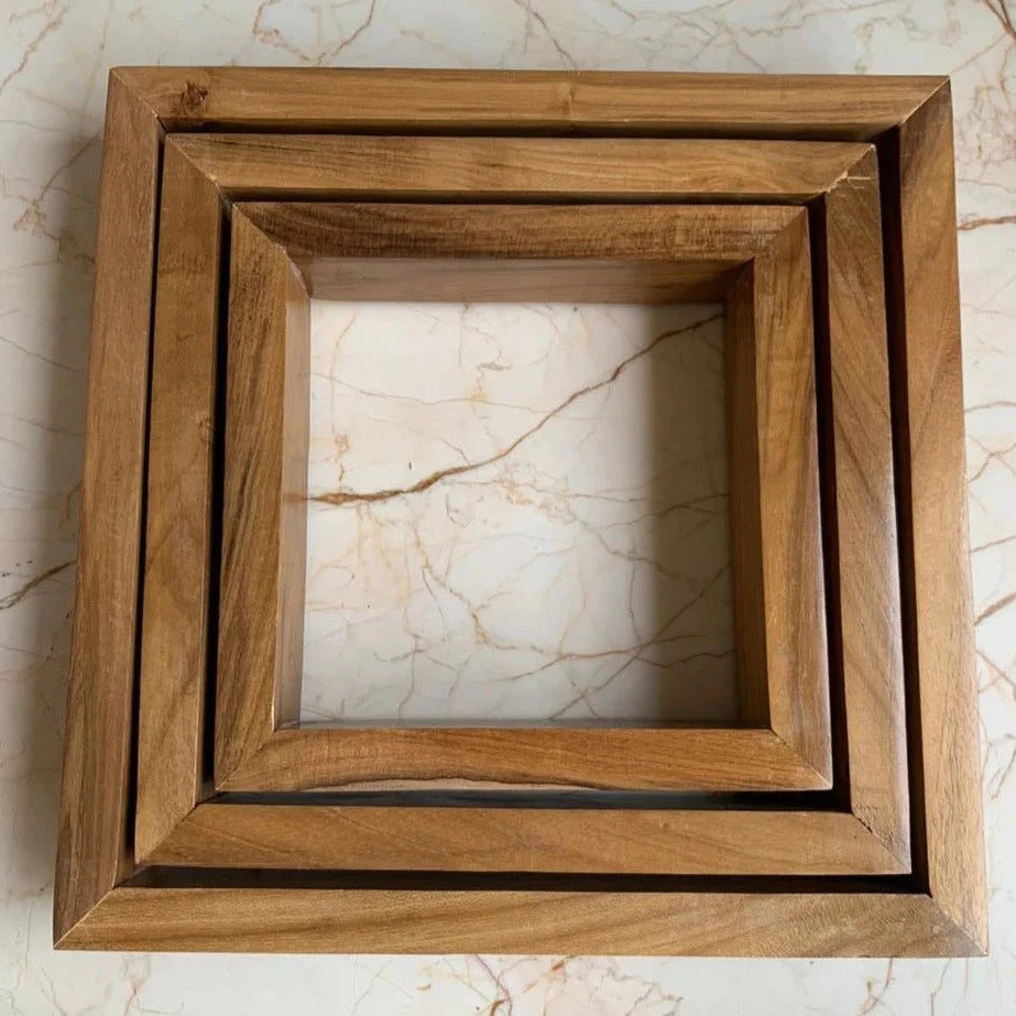 Teak wood Frame (Detash)