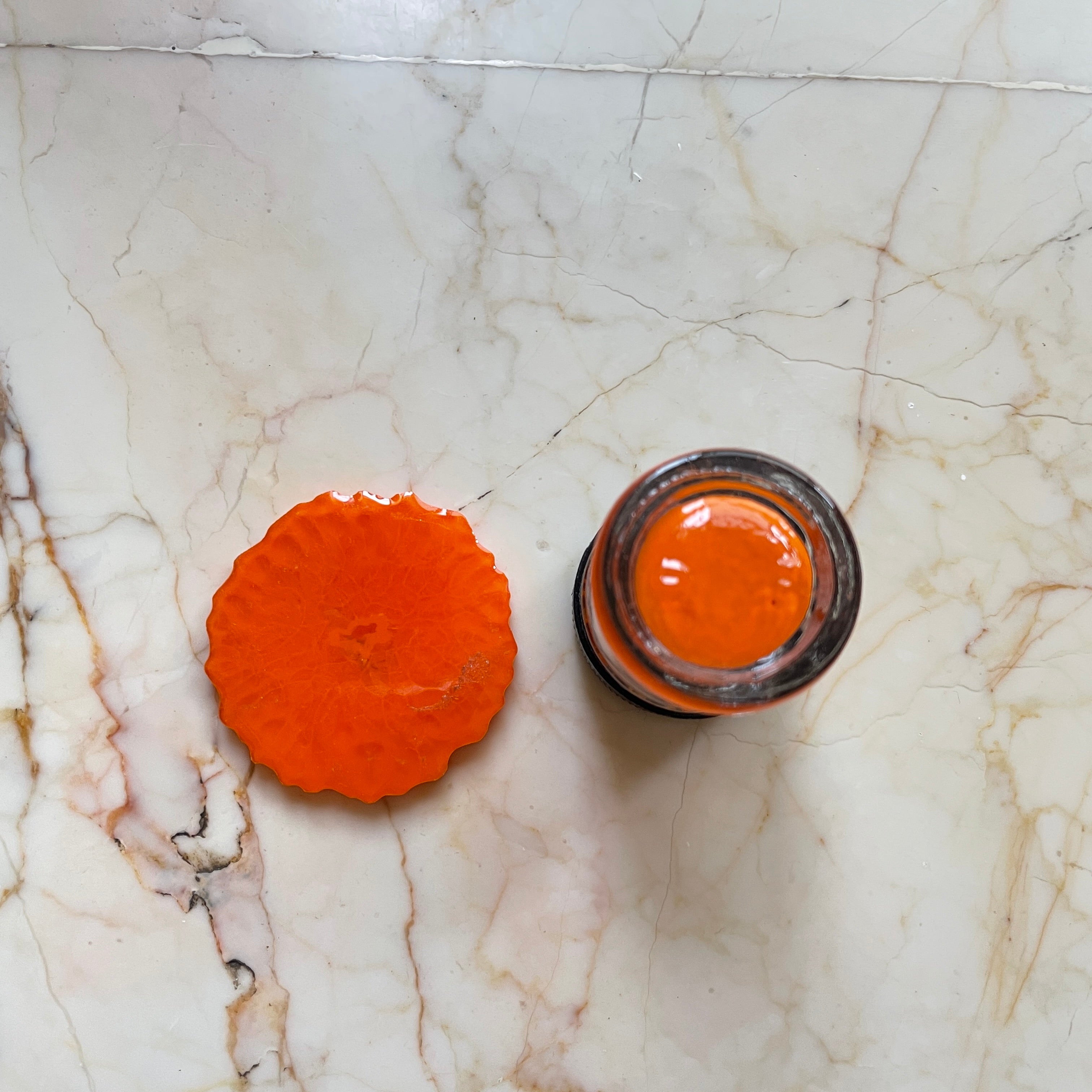 Orange Opaque Paste Pigment
