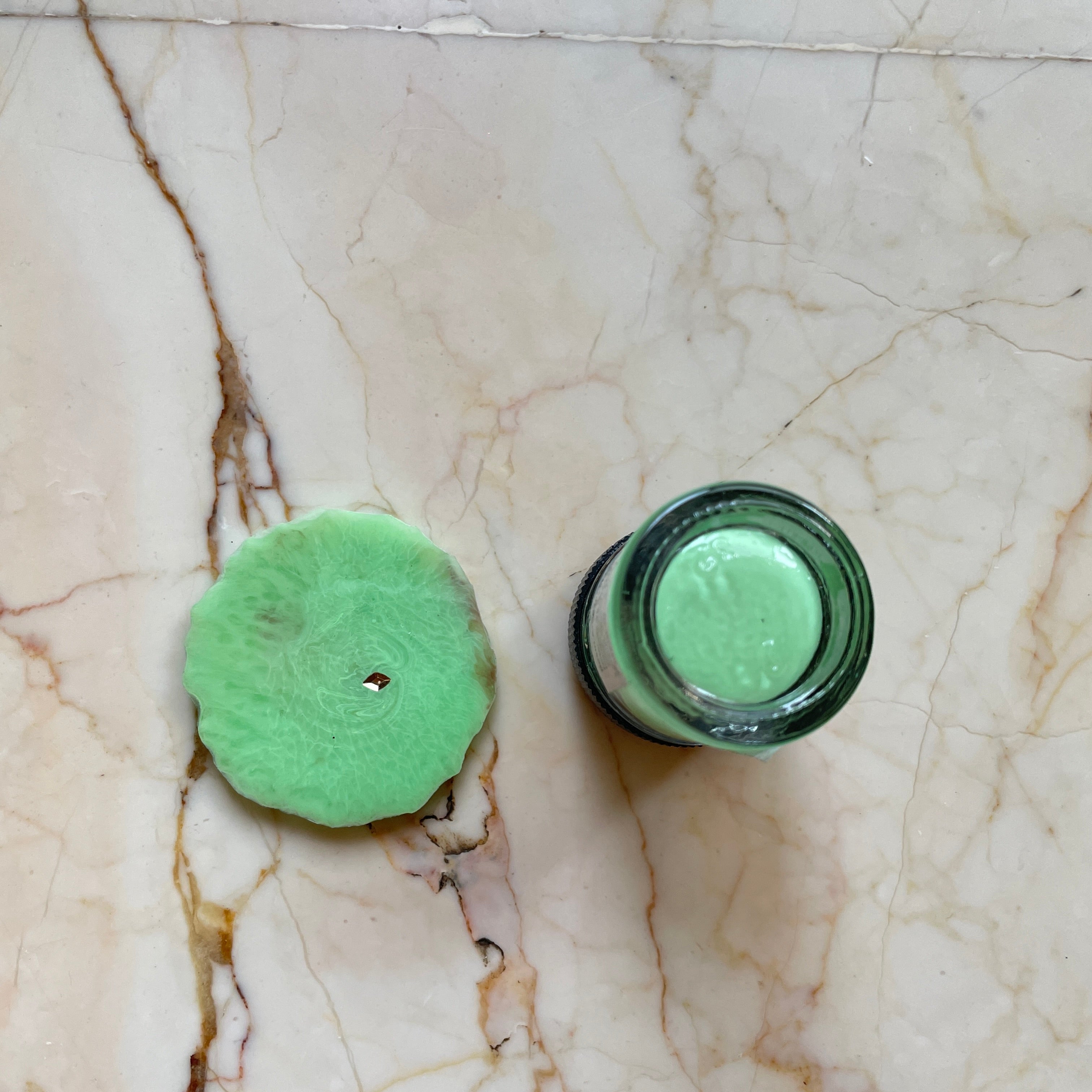 Pastel Green Opaque Paste Pigment