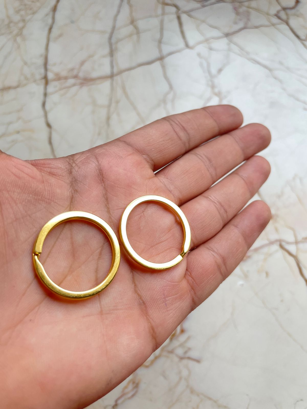 Keychain Ring - Gold
