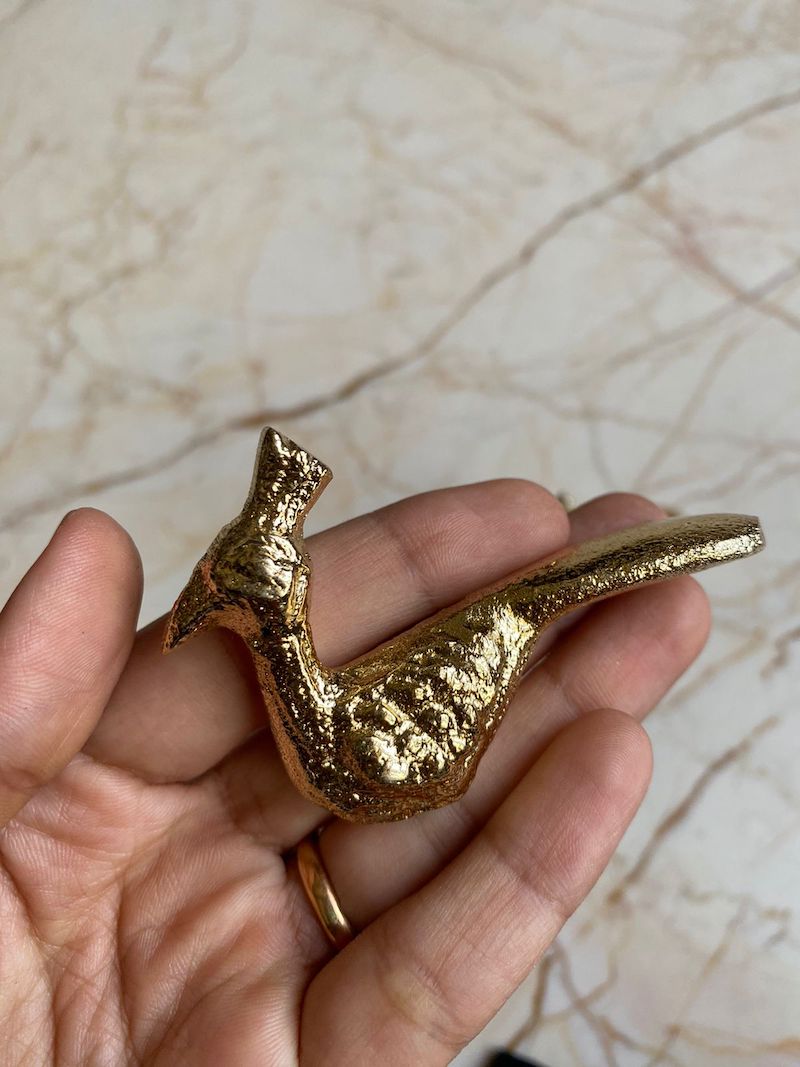 Metal Peacock